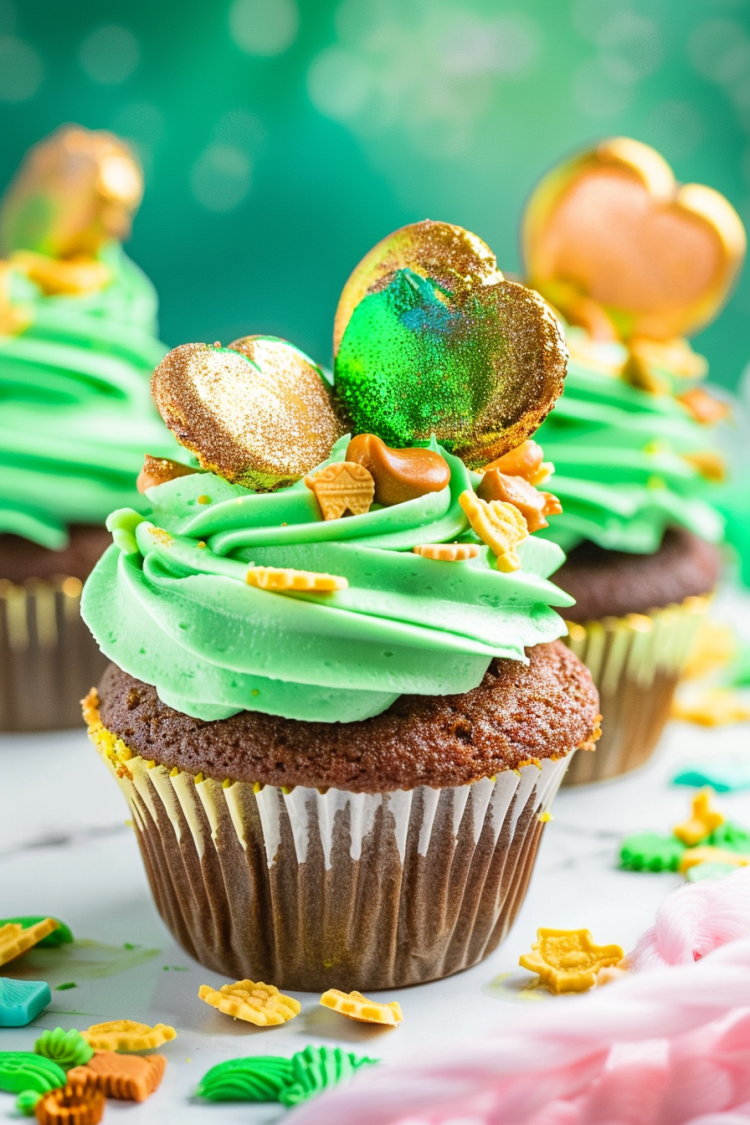 Ultimate Pot of Gold Cupcakes Recipes for St. Patrick's Day Delight