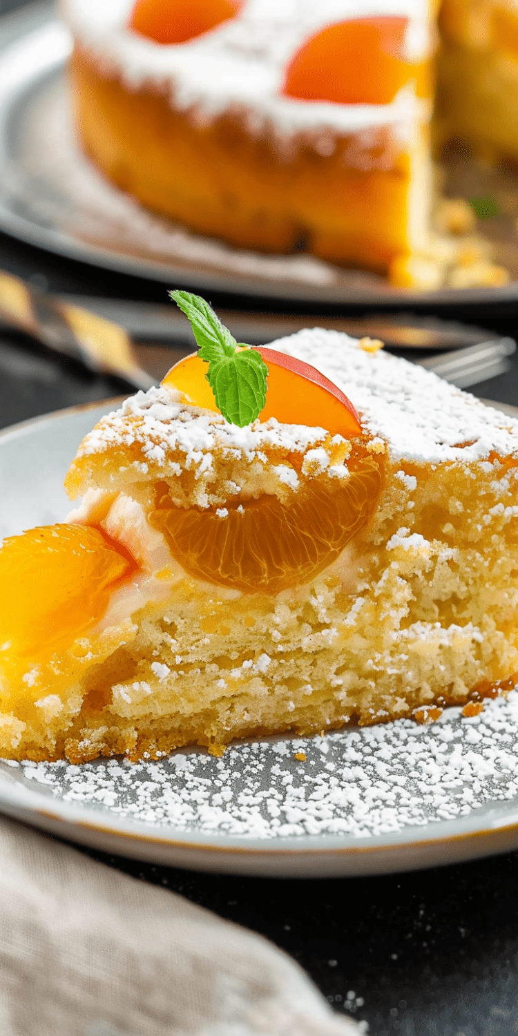 Moist Apricot Cake Recipe: Childhood Comfort in Every Bite