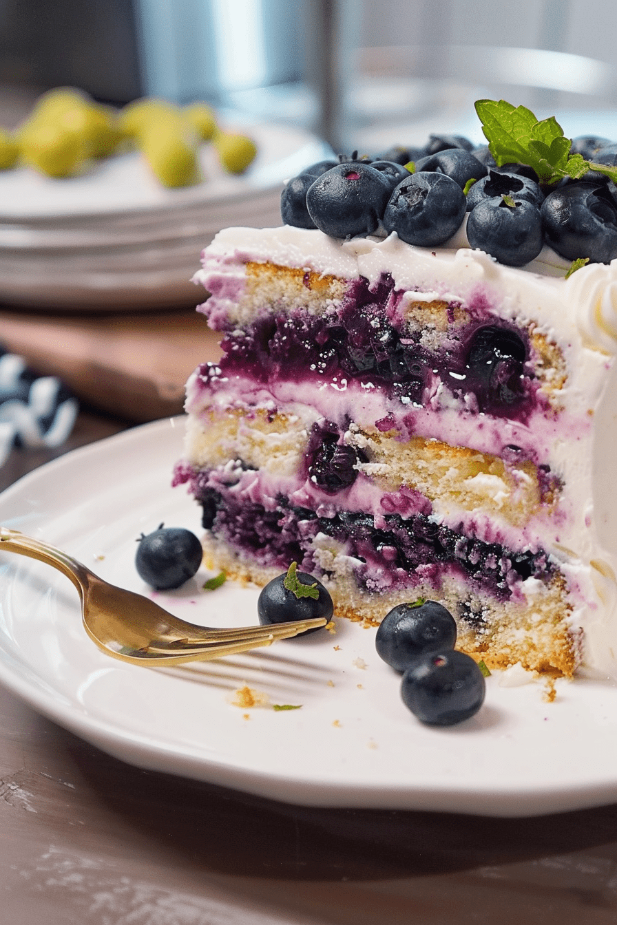 Bake the Best Blueberry Cake: Homemade Recipe with Fresh Blueberries