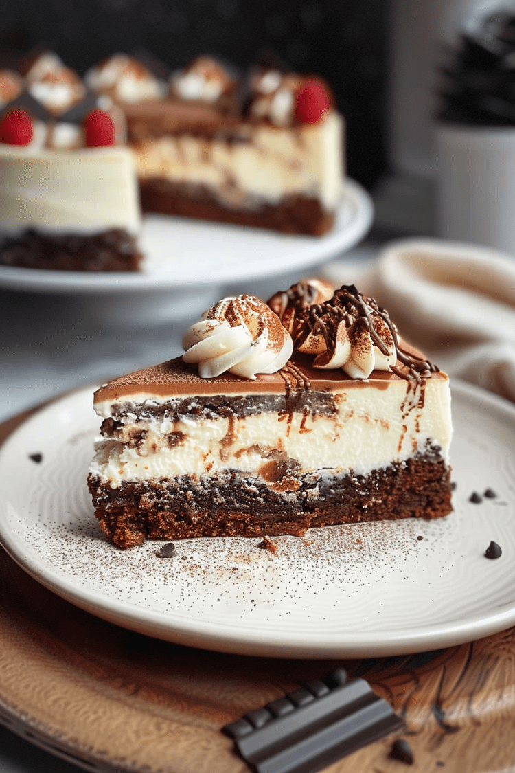 Decadent Brownie Cheesecake Recipe
