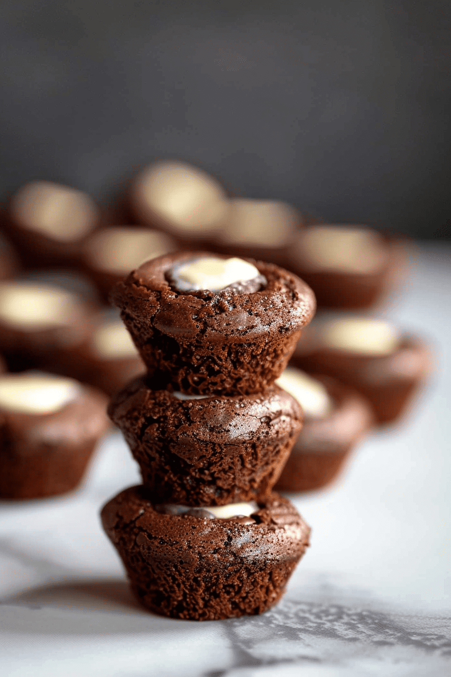 Easy Chewy Chocolate Brownie Bites Recipe