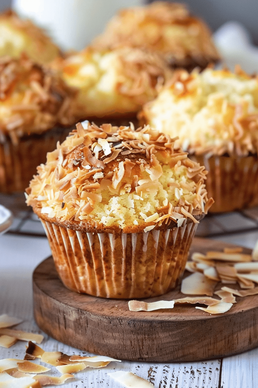 Delicious Coconut Muffins Recipe for Coconut Lovers - Easy Spring ...