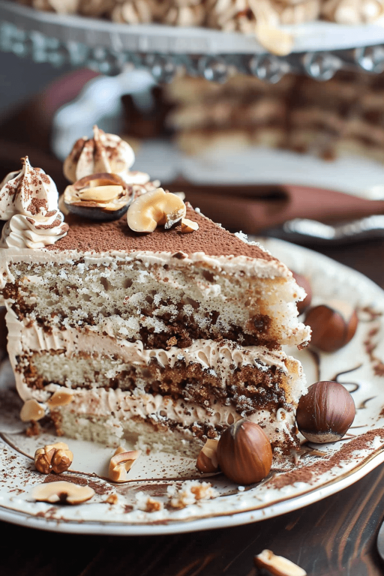 Delicious Hazelnut Cake Recipe