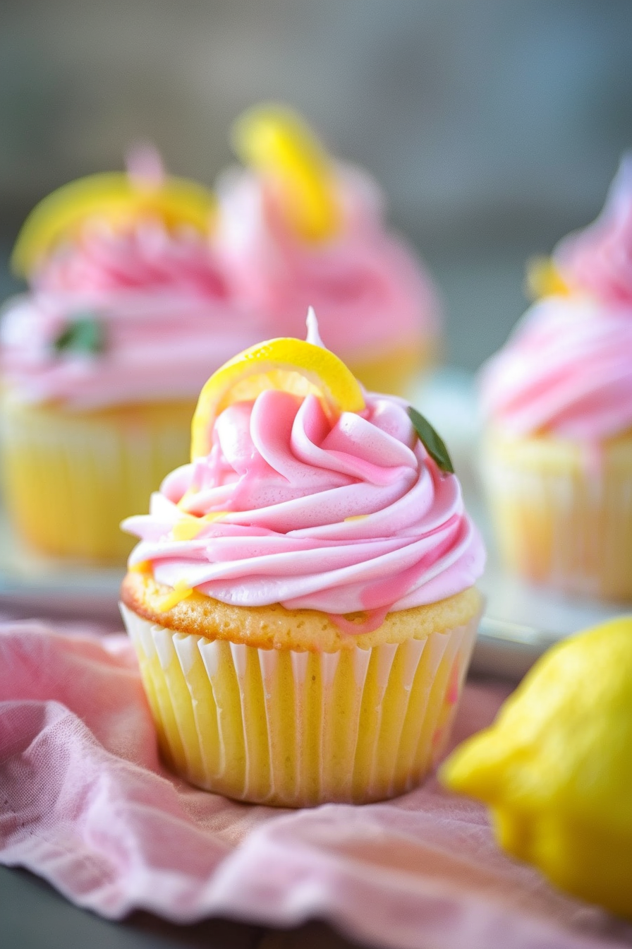 Delicious Pink Lemonade Cupcakes Recipe - Tangy & Zesty