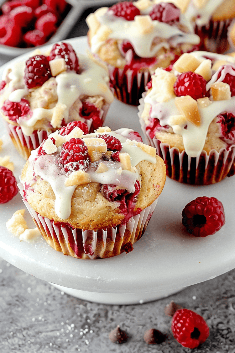 Delicious White Chocolate Raspberry Muffins Recipe: Easy & Irresistible