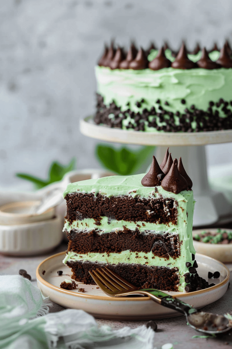 Best Mint Chocolate Chip Cake Recipe
