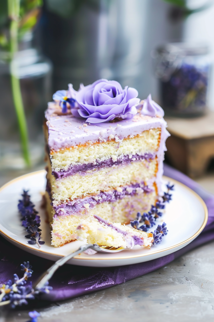 Floral Lavender Cake Recipe: Step-by-Step Guide