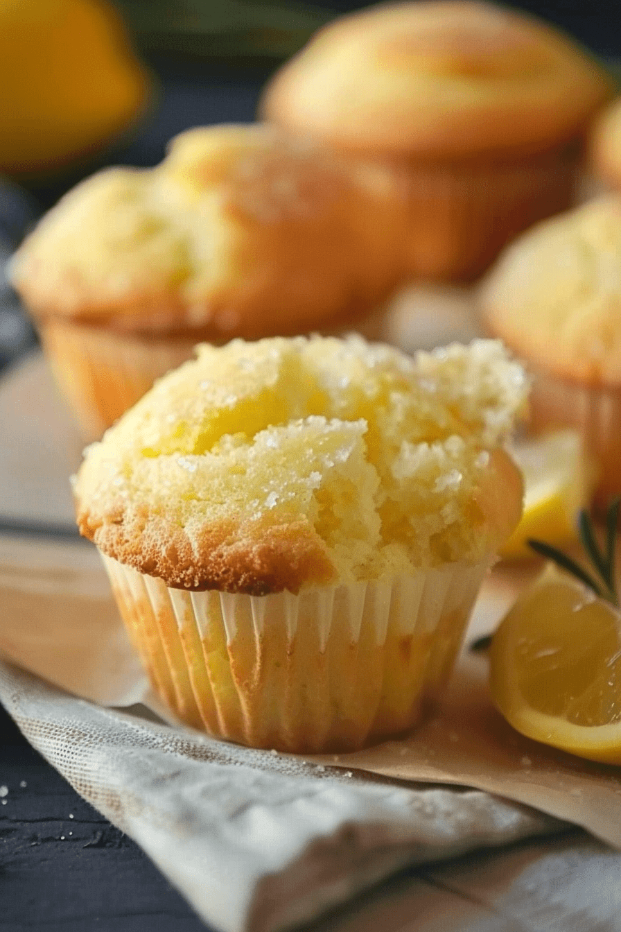 Homemade Lemon Muffins | Citrus Perfection