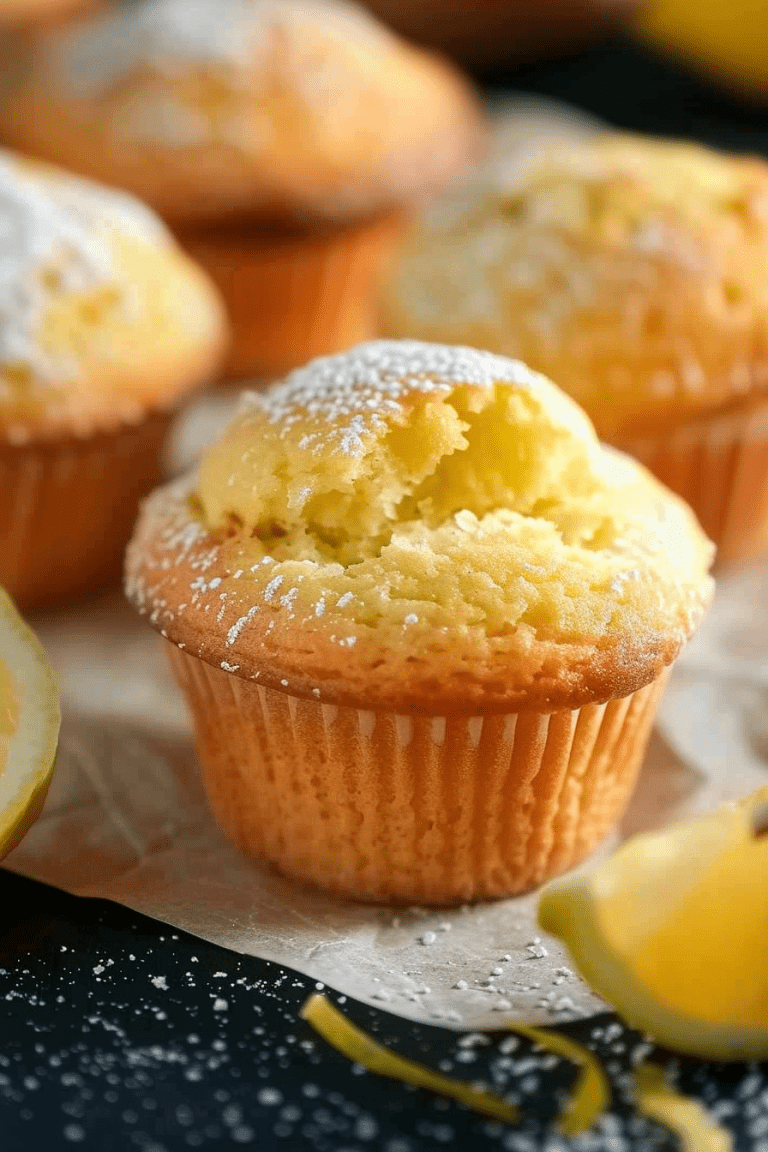 Homemade Lemon Muffins | Citrus Perfection