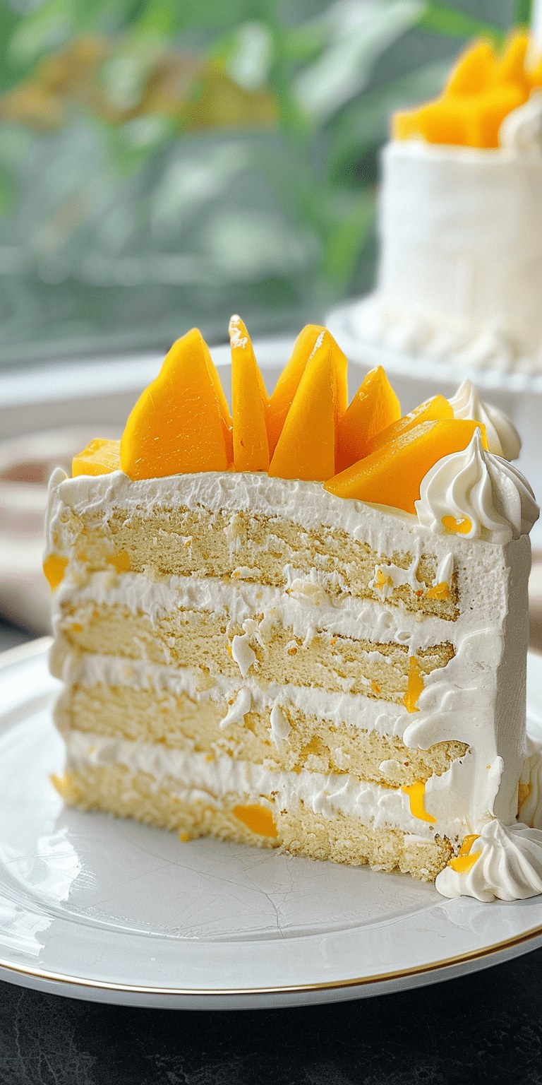 Exquisite Mango Cake Recipes: A Tropical Delight for Every Occasion