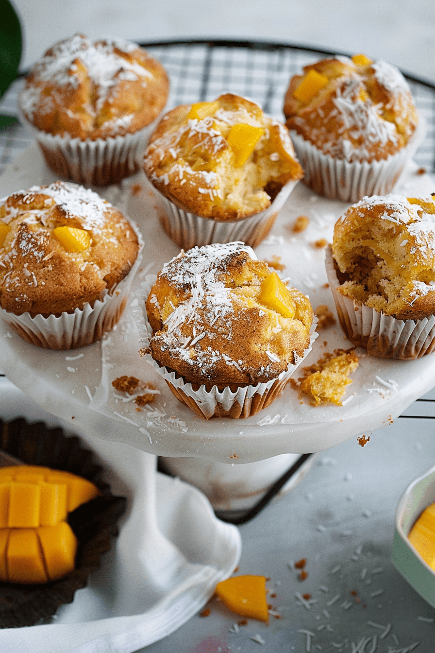 Mango Coconut Muffins Recipes: A Tropical Twist for Breakfast