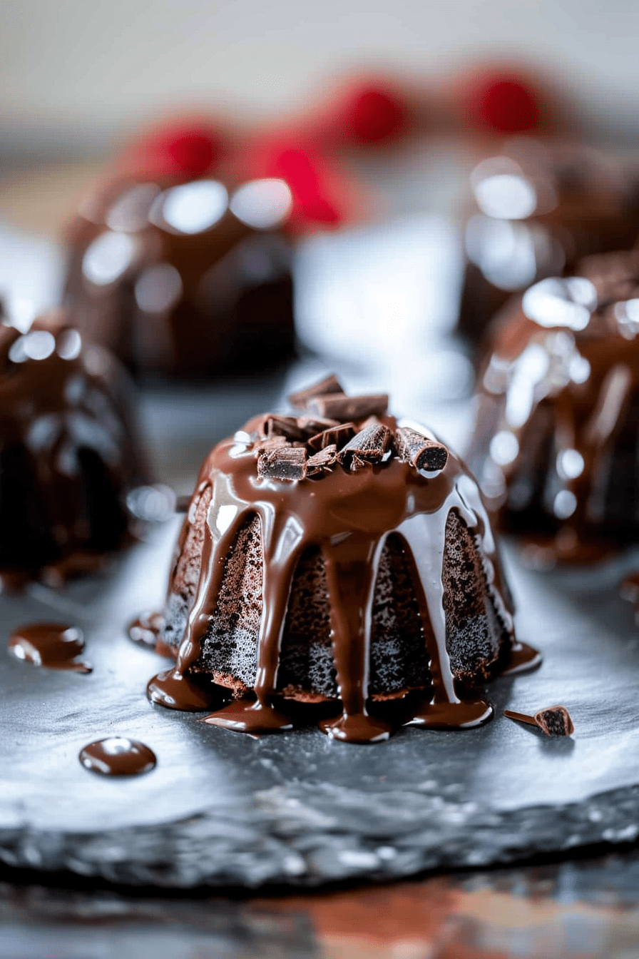 Decadent Mini Chocolate Ganache Bundt Cakes Recipe: A Complete Guide