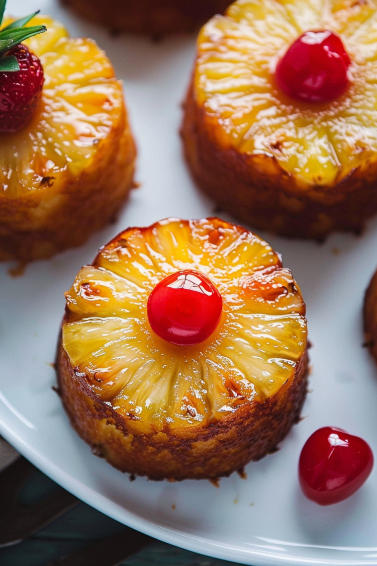 How to Make Mini Pineapple Upside-Down Cakes: A Delicious Recipe Guide