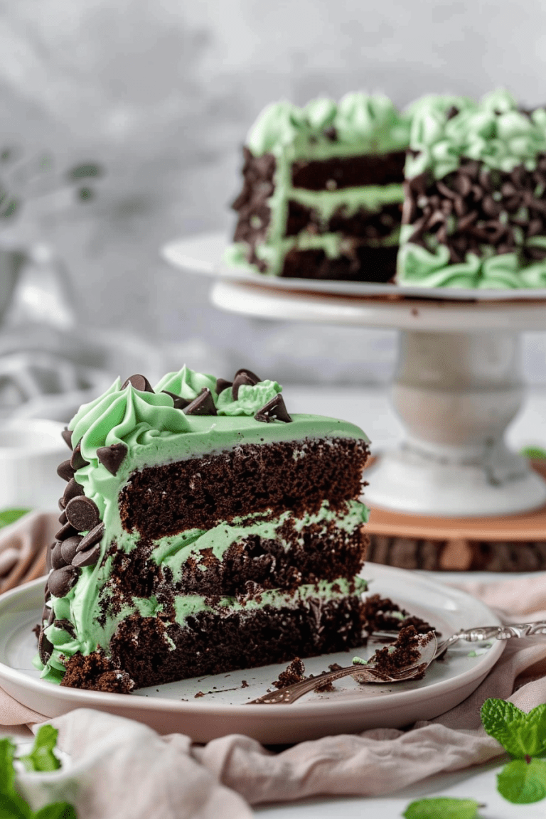 Best Mint Chocolate Chip Cake Recipe