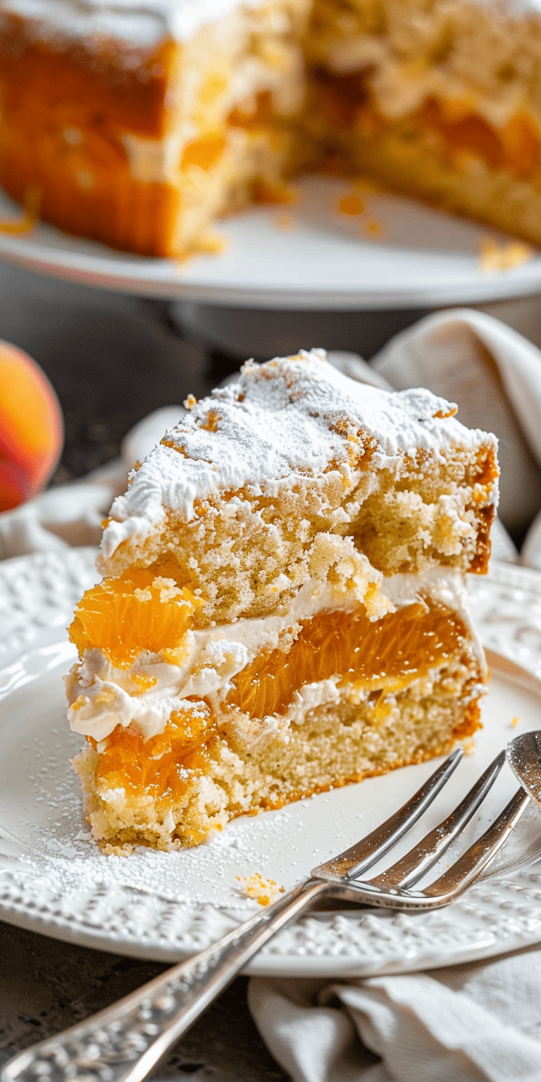 Moist Apricot Cake Recipe: Childhood Comfort in Every Bite