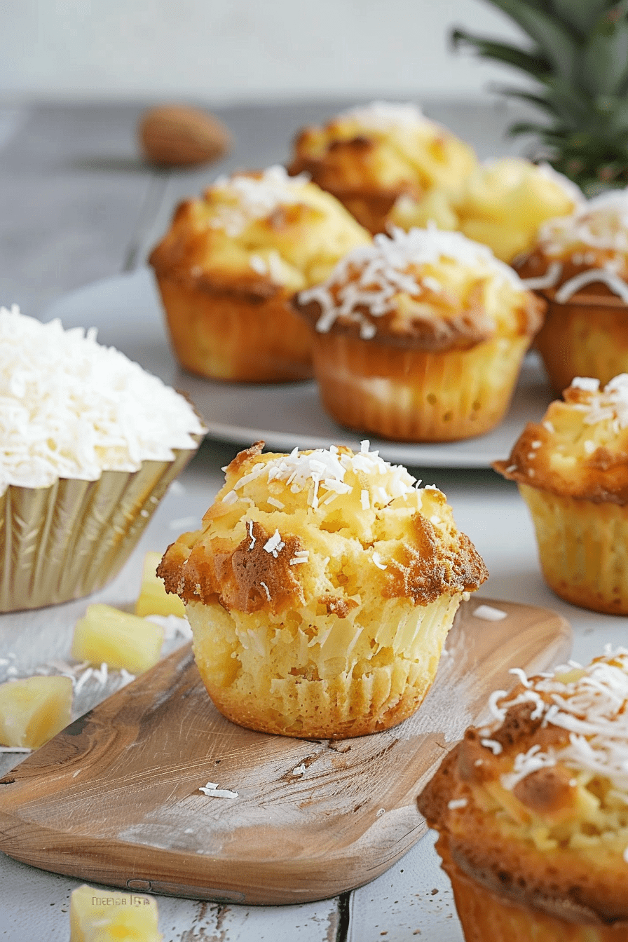 Pineapple Coconut Muffins Recipes: A Tropical Delight for Summer Baking
