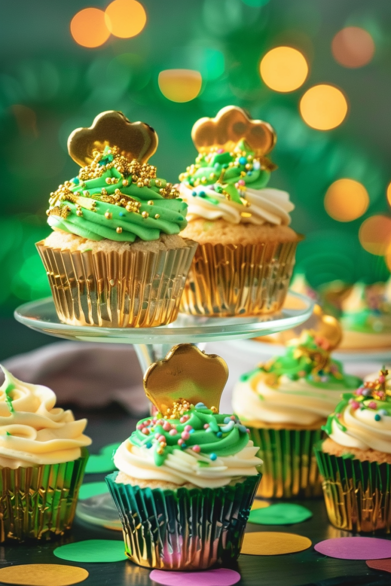 Ultimate Pot of Gold Cupcakes Recipes for St. Patrick's Day Delight