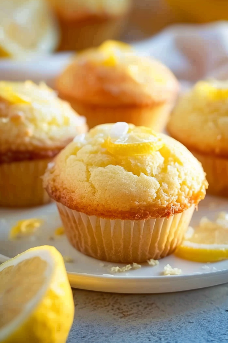 Homemade Lemon Muffins | Citrus Perfection