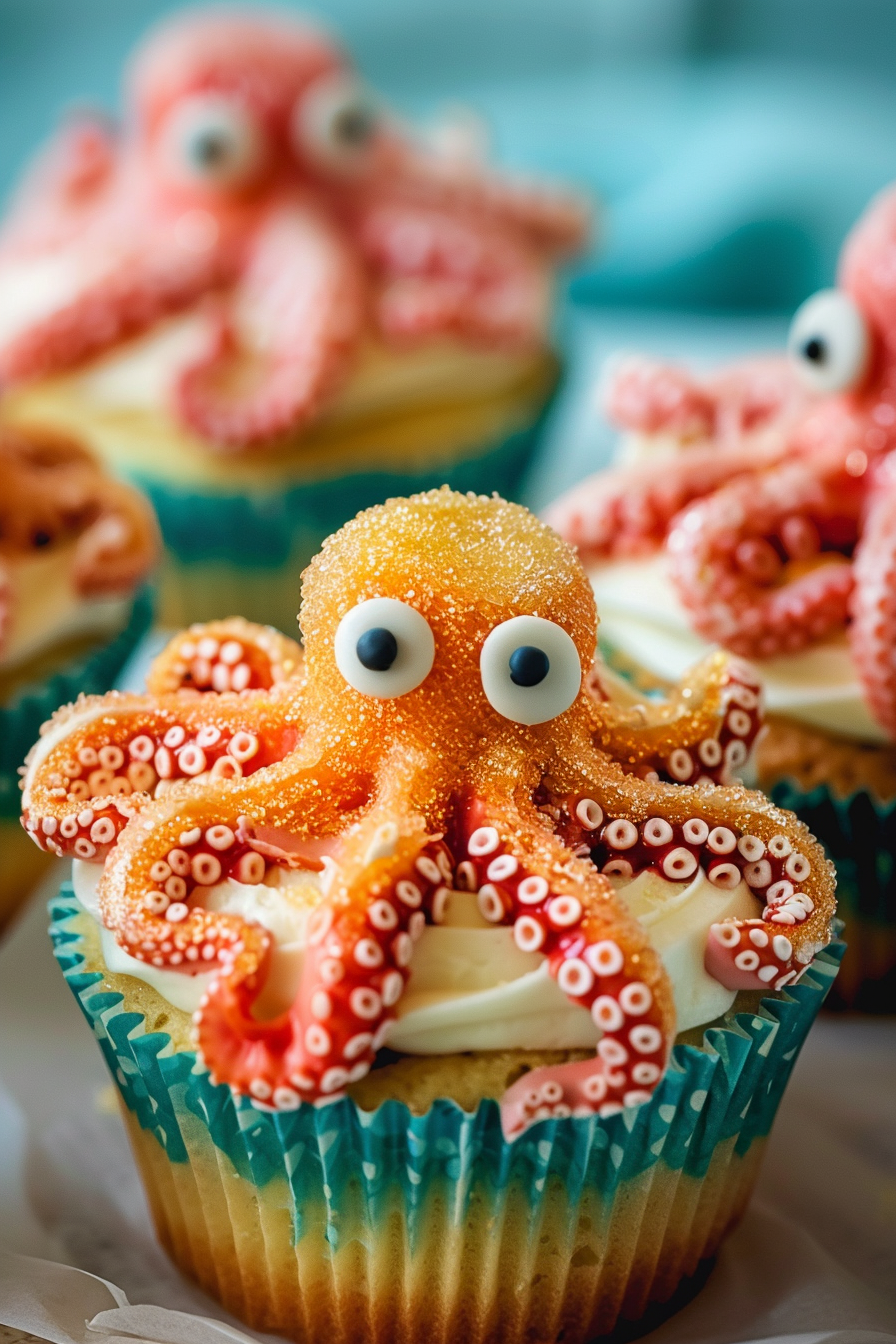 How to Make Delicious Octopus Cupcakes: A Step-by-Step Recipe Guide