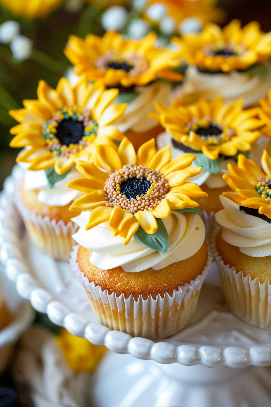 Easy Sunflower Cupcakes Recipe: Step-by-Step Guide for Stunning Blooms