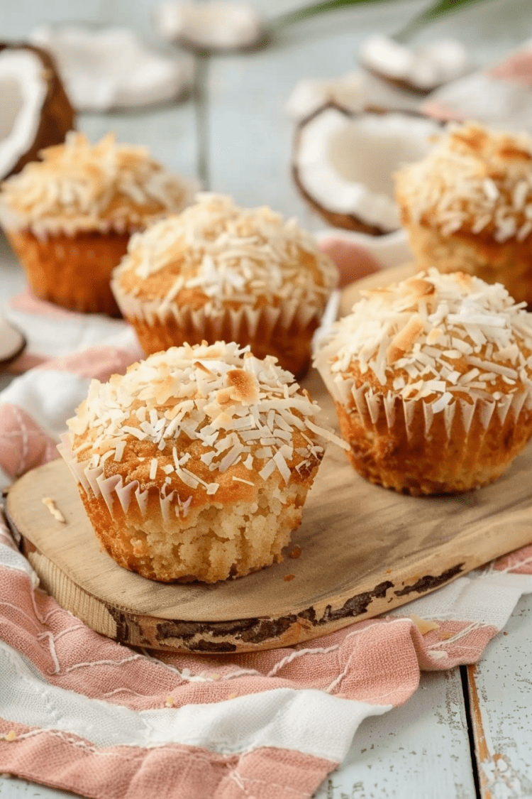 Delicious Toasted Coconut Muffins Recipe for Tropical Flavors & Textures