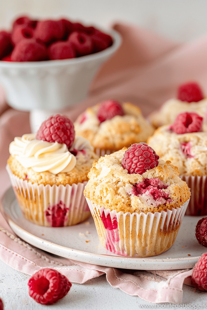 Delicious White Chocolate Raspberry Muffins Recipe: Easy & Irresistible