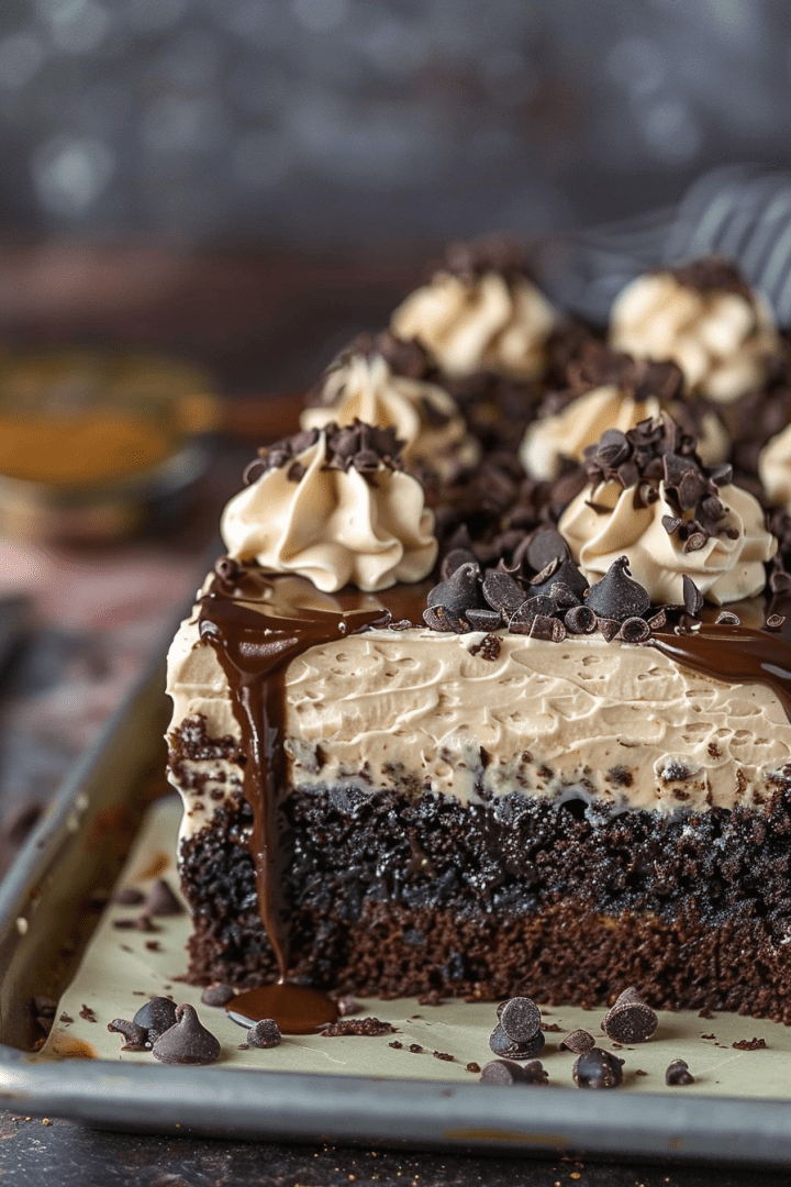 Decadent Baileys Chocolate Poke Cake Recipe
