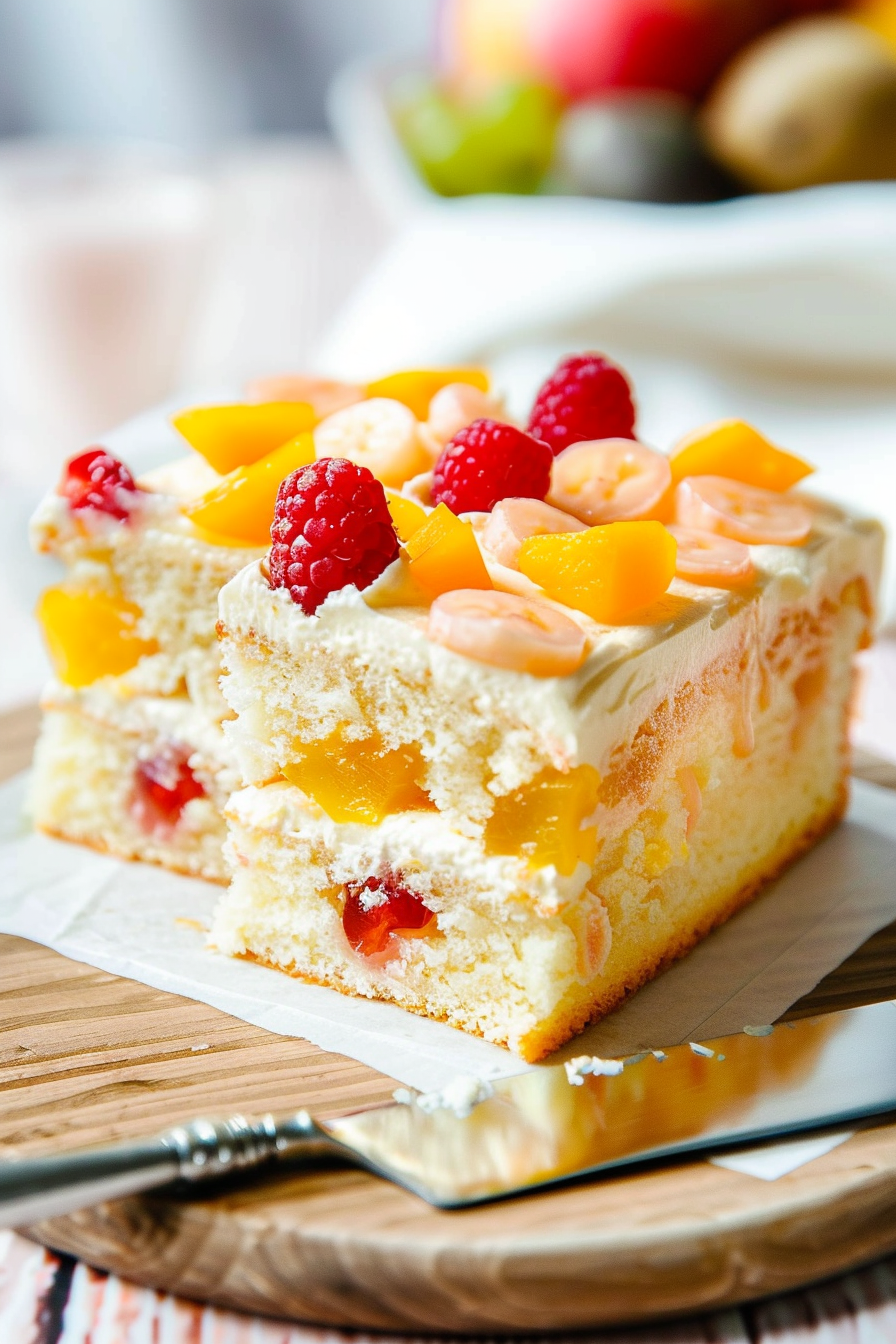 Revamped Fruit Cocktail Cake Recipe: Nostalgic & Easy | 🍰