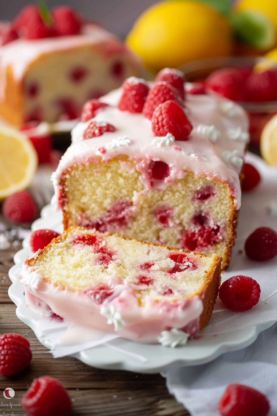 Delicious Raspberry Lemonade Pound Cake Recipe: A Sweet & Tart Treat