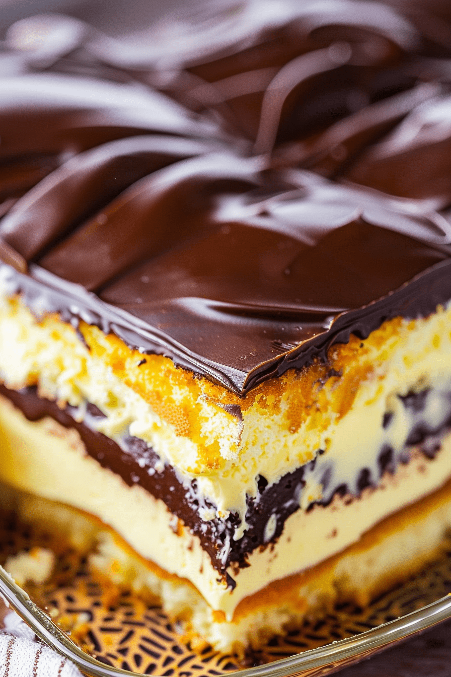 Ultimate Boston Cream Poke Cake Recipe for Delectable Dessert Delight