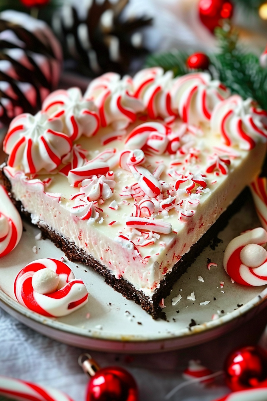 Irresistible No-Bake Candy Cane Pie Recipe for a Festive Treat
