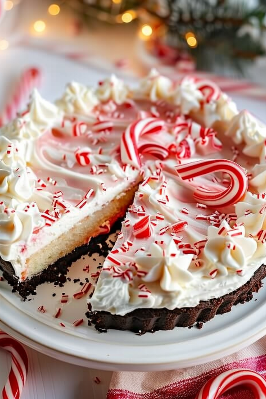 Irresistible No-Bake Candy Cane Pie Recipe for a Festive Treat