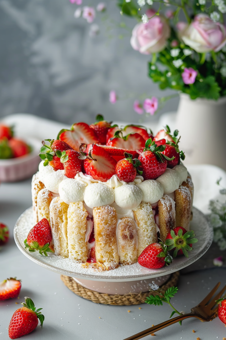 Delicious Strawberry Charlotte Cake Recipes: A Step-by-Step Guide