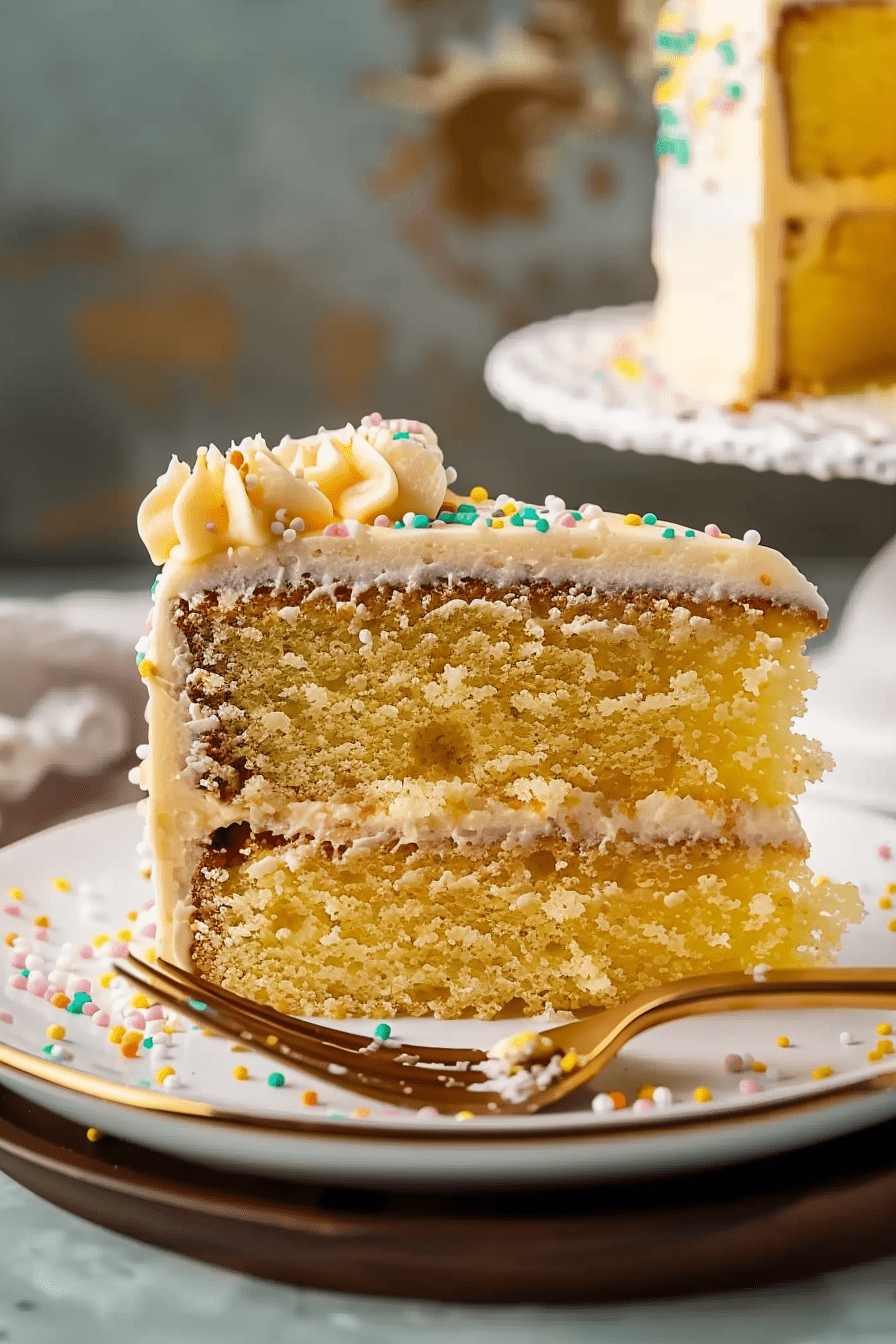 Homemade Yellow Cake Recipe for Any Occasion: Moist, Fluffy & Versatile