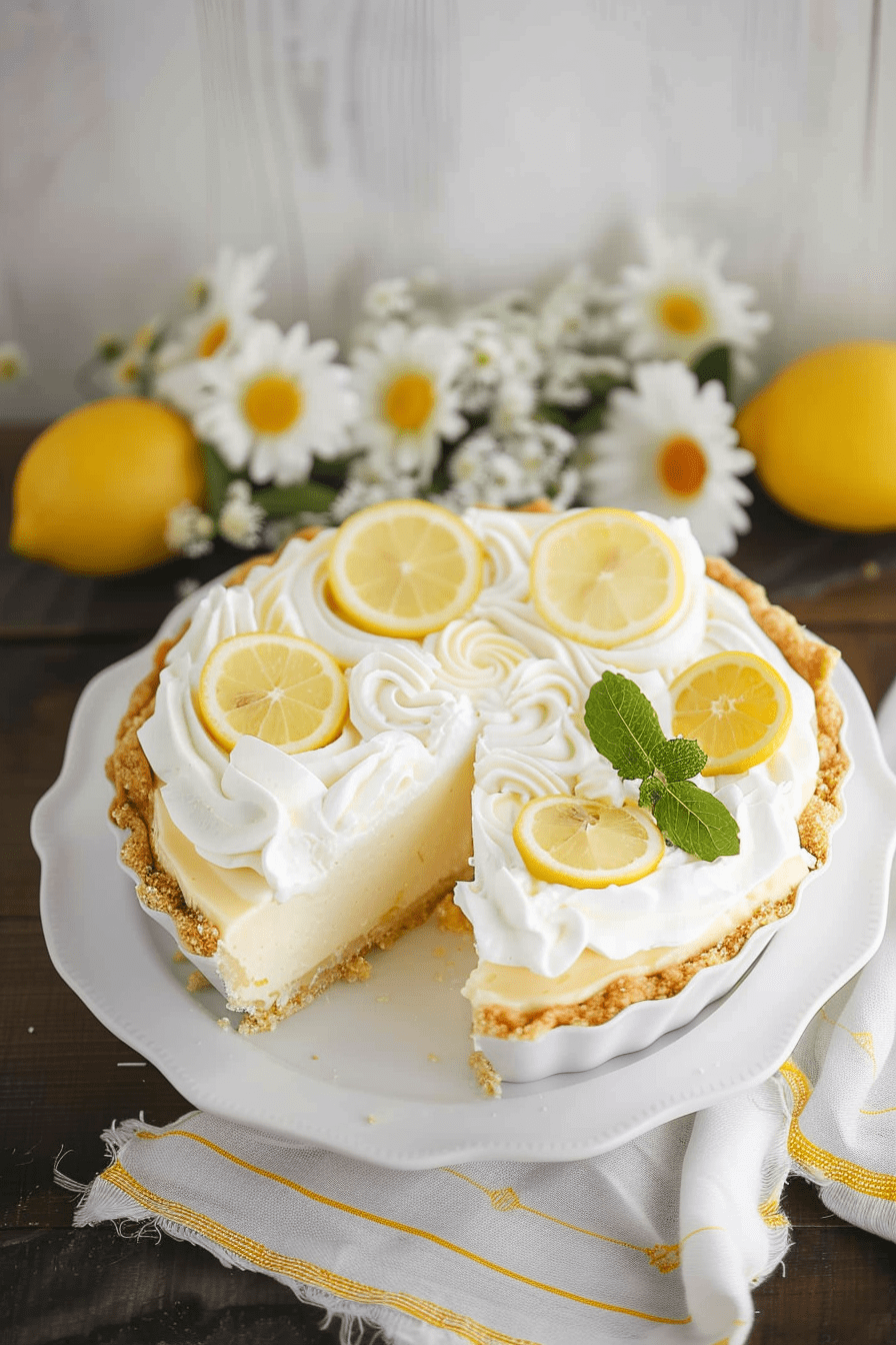 5 Easy No-Bake Lemon Pudding Pie Recipes to Delight Your Taste Buds