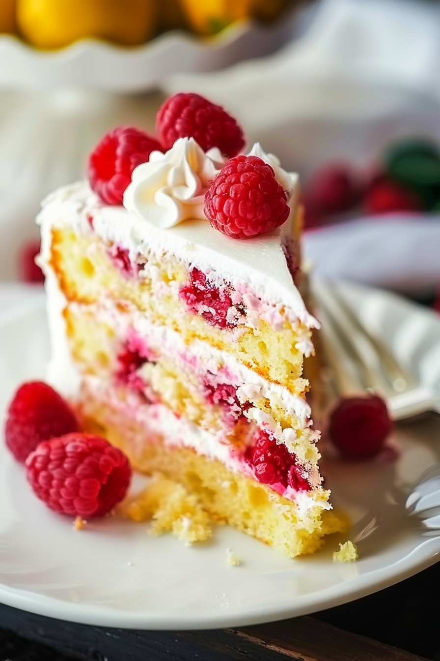 Delicious Lemon Raspberry Cake Recipe: A Perfectly Moist Dessert Treat