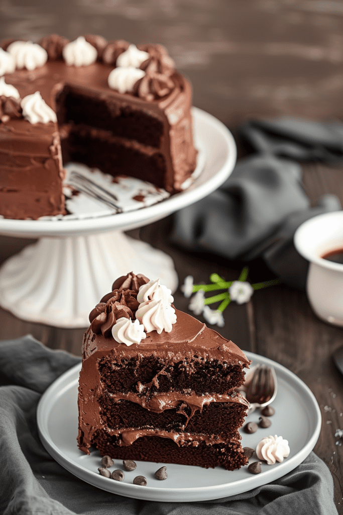 Decadently Delicious One Bowl Chocolate Cake Recipe With Luscious Frosting Decadently Delicious One Bowl Chocolate Cake Recipe With Luscious Frosting