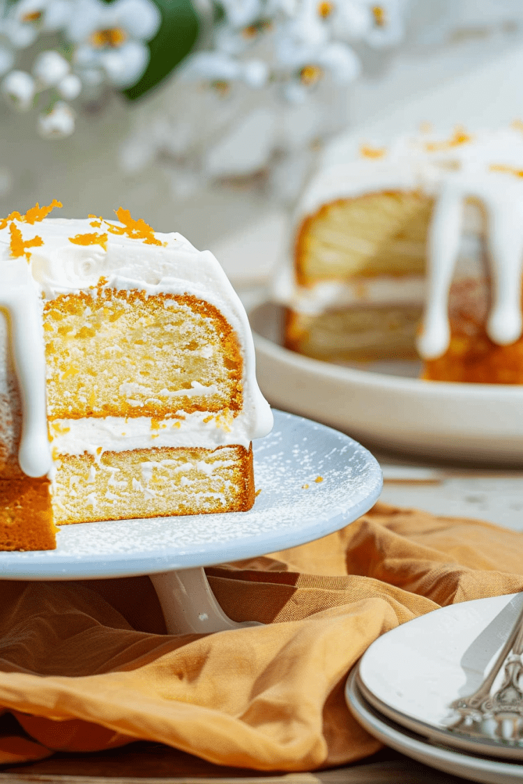 Delight in Homemade Orange Chiffon Cake: Step-by-Step Recipes