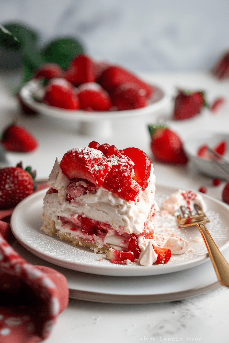 Delicious Strawberry Angel Food Cake Layered Lush Recipe Guide