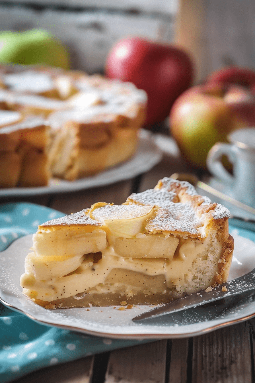 Authentic German Apple Custard Cake Recipe: A Delicious Taste of Tradition
