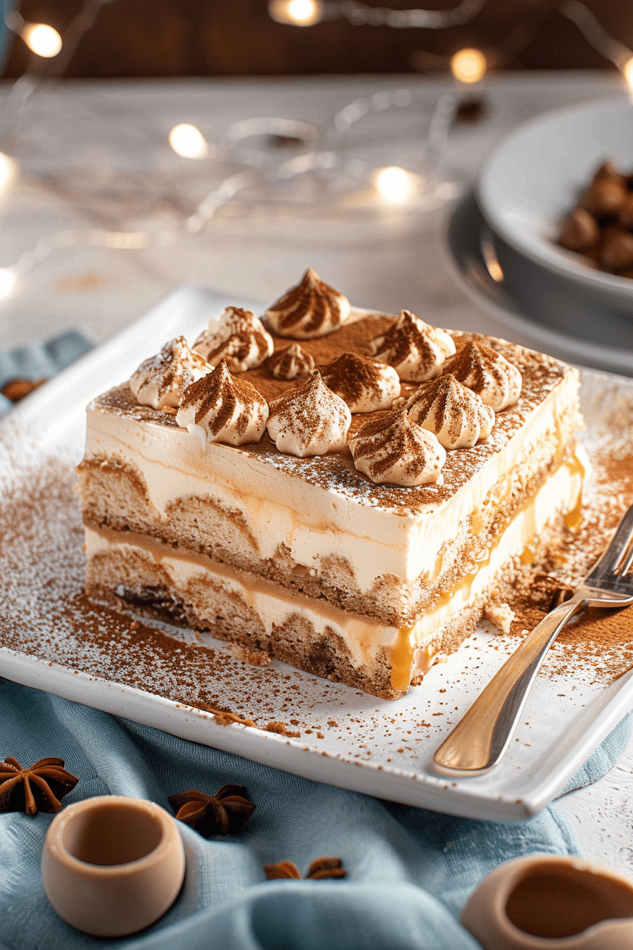 Decadent Salted Caramel Tiramisu Recipe: Sweet & Salty Twist