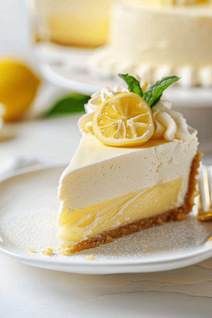 Luscious Lemon Cheesecake Cake Recipe: A Delectable Fusion of Flavors