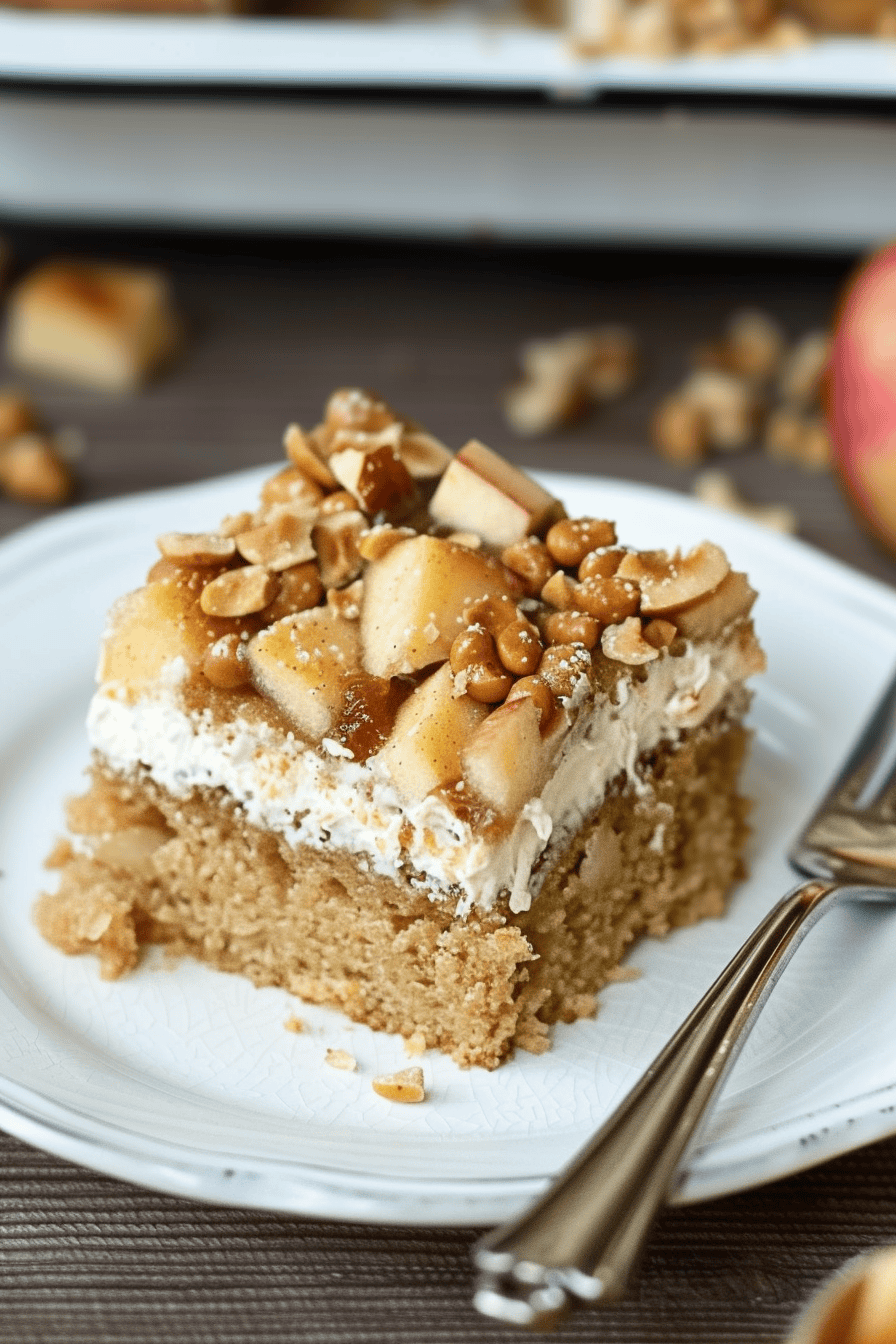 Delightful Apple Butterscotch Snack Cake Recipe for Fall Delights
