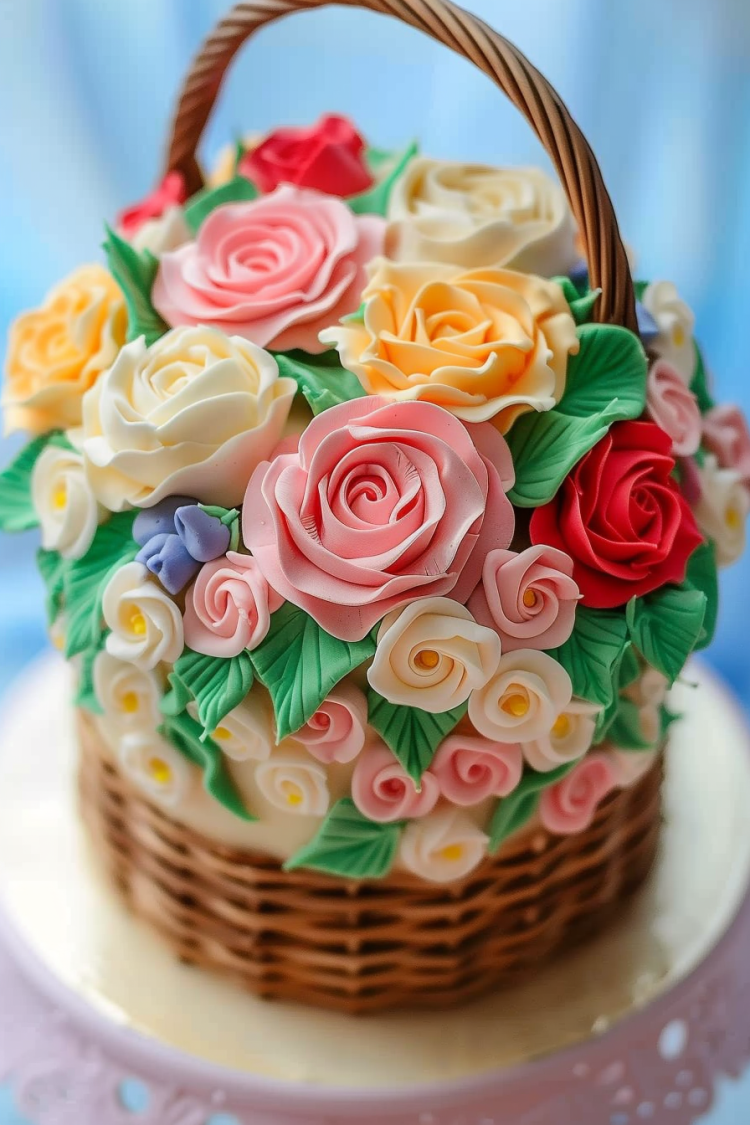 How To Make Flower Basket Cake: Easy Recipes & Decorating Tips