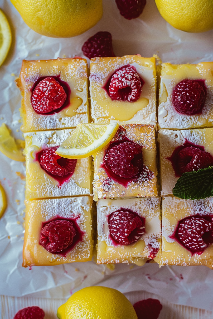 Delicious Lemon Raspberry Bars Recipe for a Perfect Summer Treat