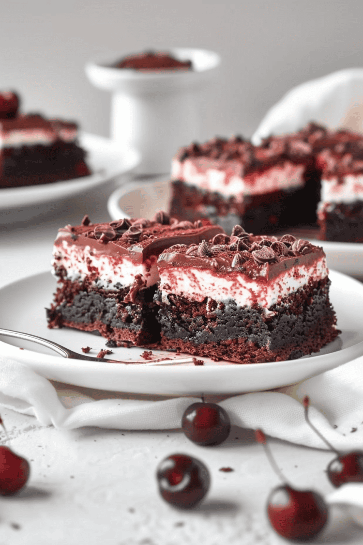 15-Minute No-Bake Choc Cherry Slice Recipe Inspired by Australian Crunch