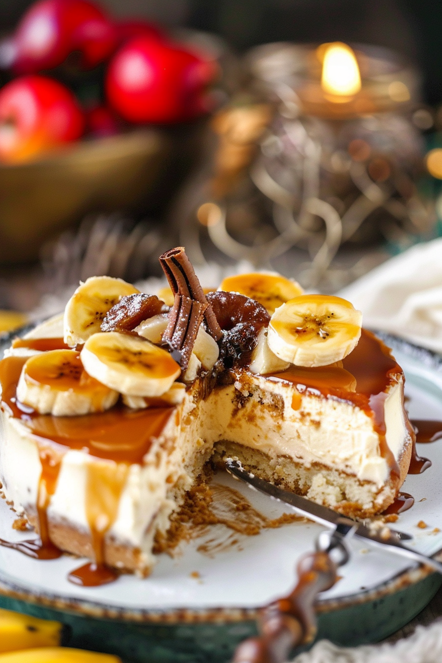 Bananas Foster Cheesecake Recipe