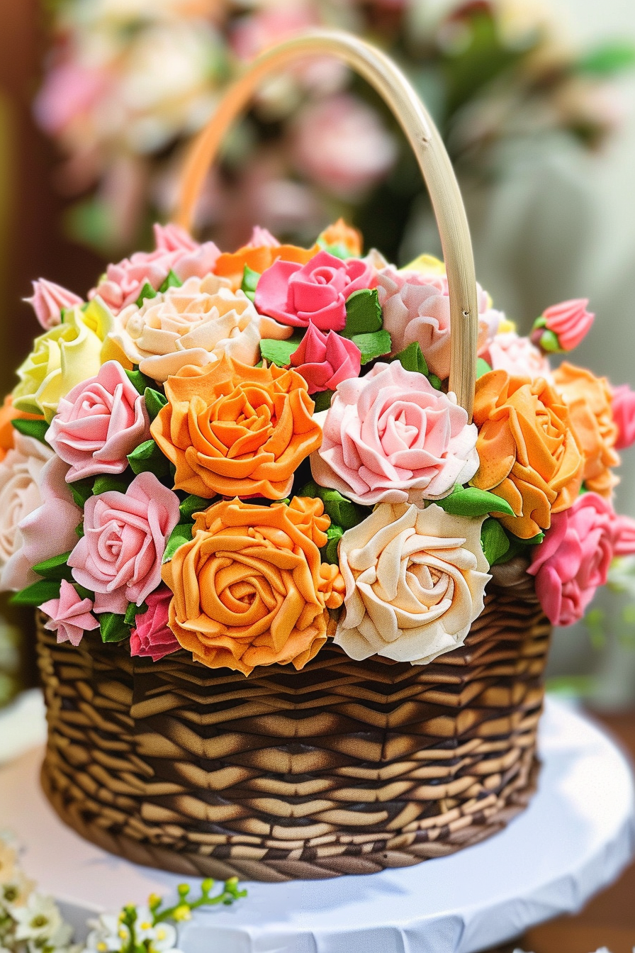 How To Make Flower Basket Cake: Easy Recipes & Decorating Tips