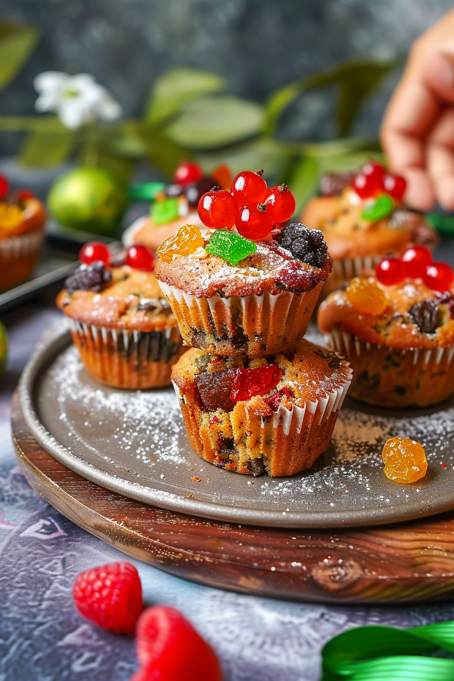 Festive Fruit Cake Muffins: Easy Recipes for Rich Flavors