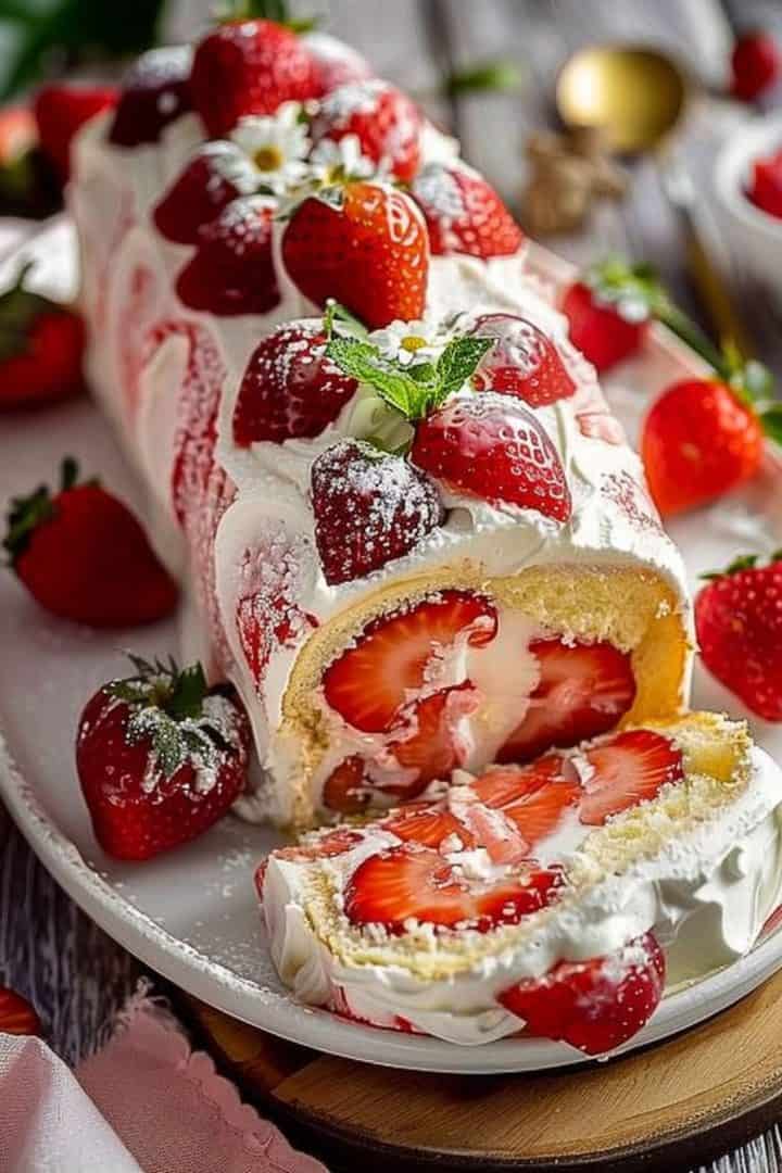 Delicious German Strawberry Roll Recipe: How to Make the Perfect ...
